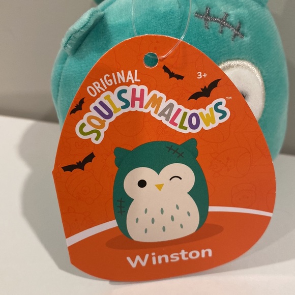 Squishmallows | Toys | Squishmallow Winston The Owl Frankenstein Zombie ...